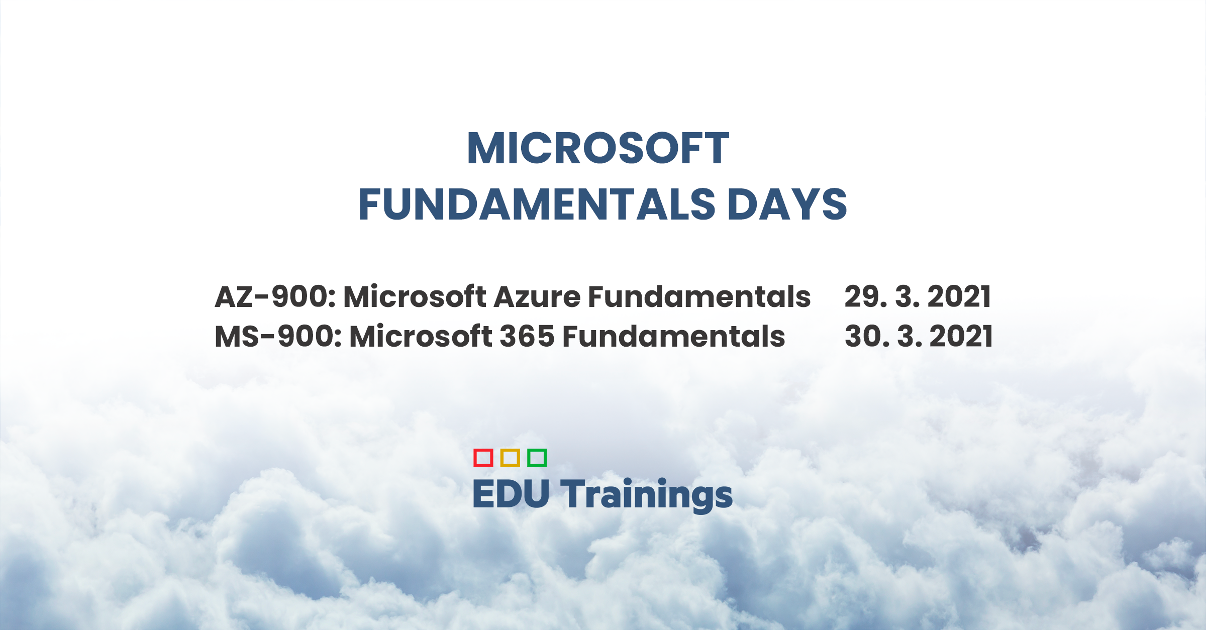 Microsoft Fundamentals Days brings free courses for everyone! | EDU ...